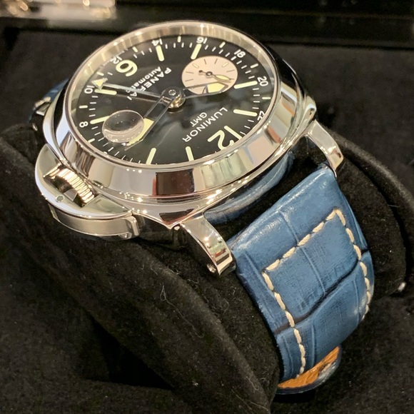 Panerai | Accessories | Panerai Pam 88 Luminor Gmt Date Black Dial 44mm ...